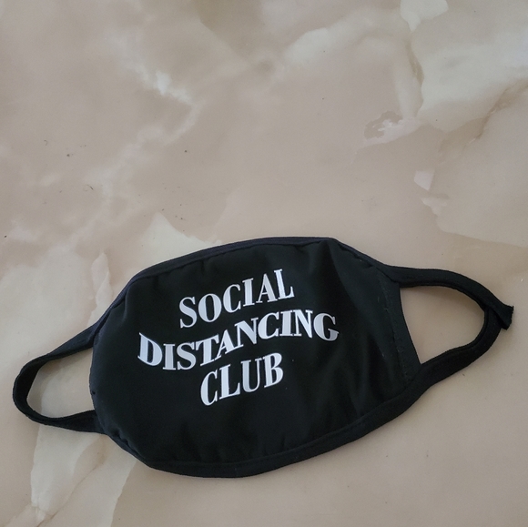 Face Mask | Accessories | New Social Distancing Club Mask | Poshmark